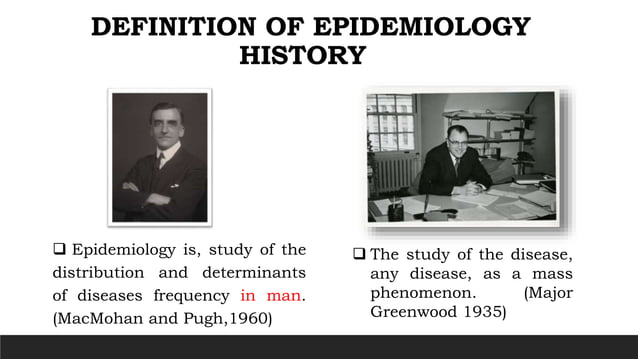 EPIDEMIOLOGY definition and concept part -1.pptx | Infectious Diseases ...