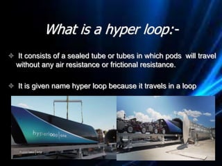 hyperloop ppt | PPTX