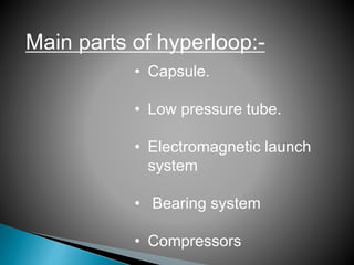 hyperloop ppt | PPT