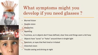 Admit - you need glasses, A common perception | PPTX