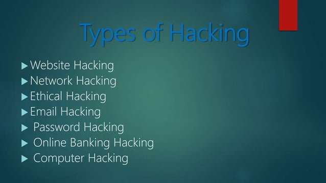 Hacking | PPTX
