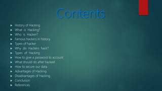 Hacking | PPTX