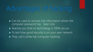 Hacking | PPTX