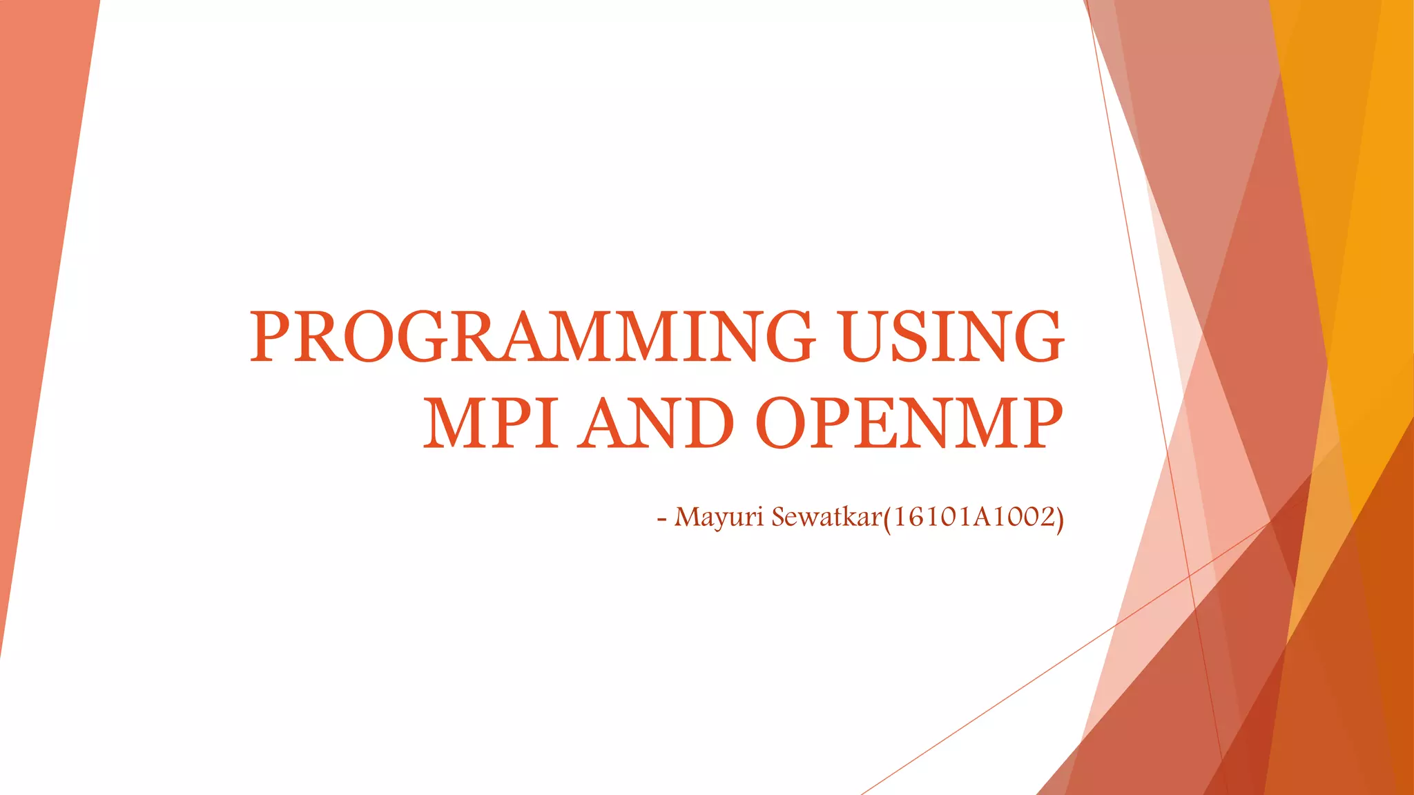 My ppt hpc u4 | PPT