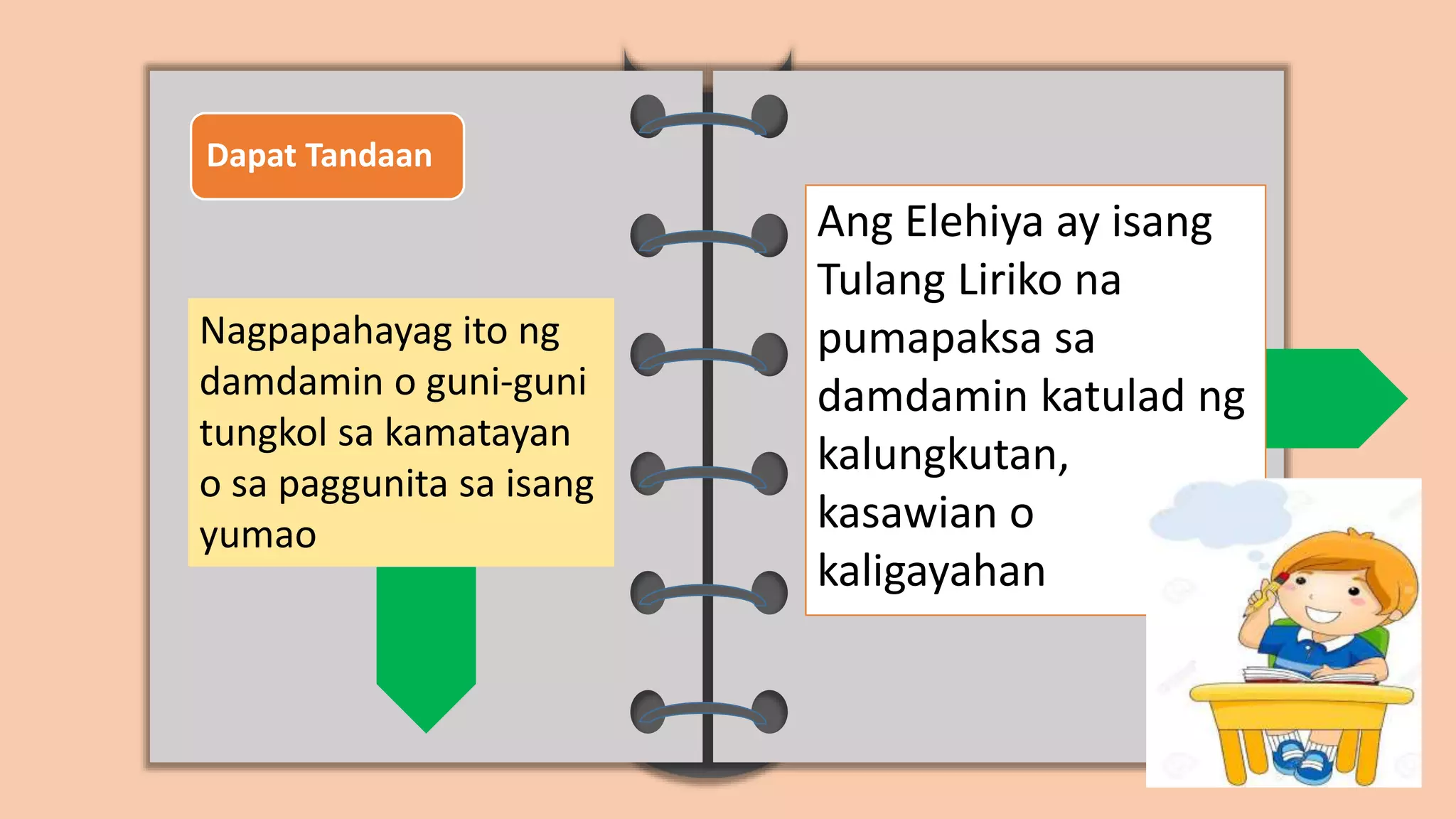 Elehiya Grade 9 lesson in Filipino | PPTX