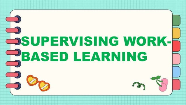 work - based learning material pptx btvted | PPTX