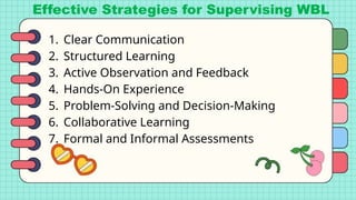 work - based learning material pptx btvted | PPTX