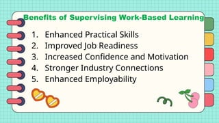 work - based learning material pptx btvted | PPTX