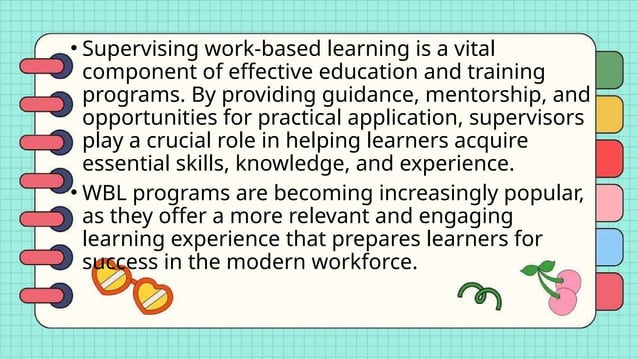 work - based learning material pptx btvted | PPTX