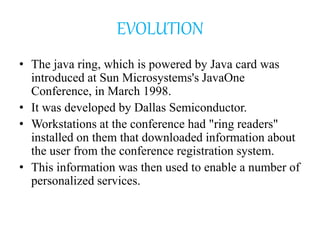 My ppt java ring | PPTX