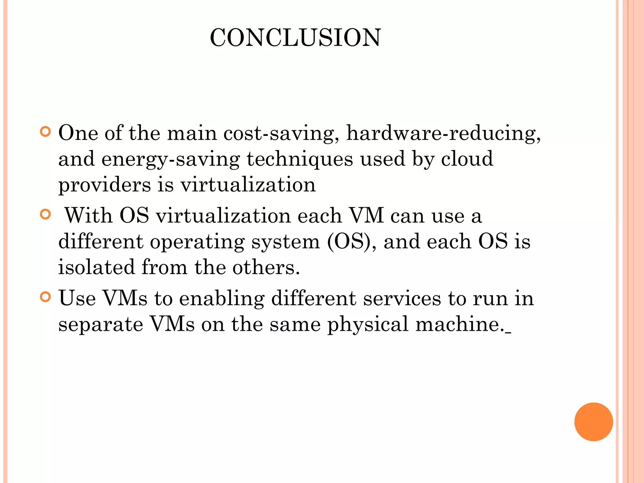 Virtualization in cloud computing ppt | PPT