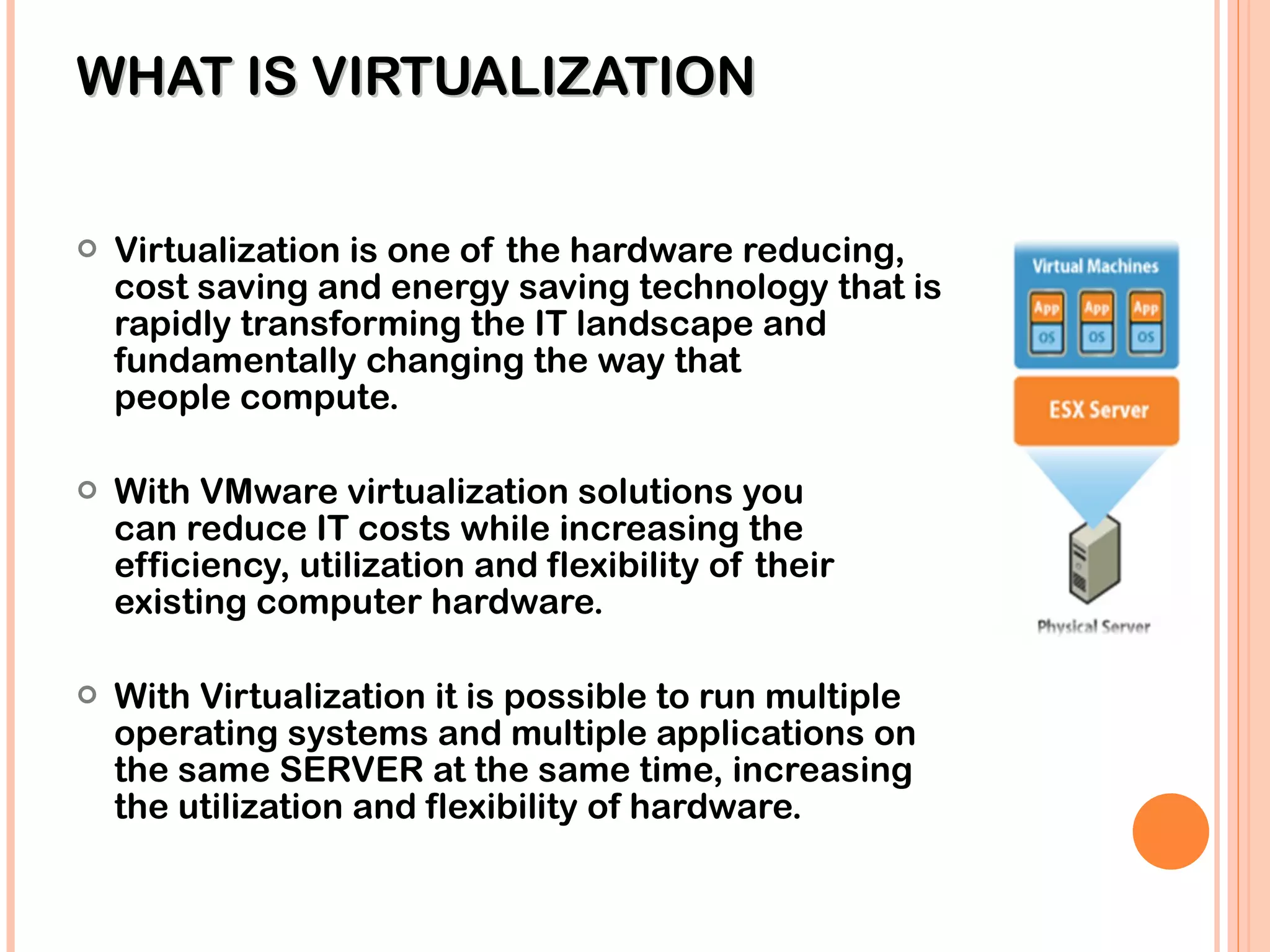 Virtualization in cloud computing ppt | PPT