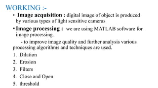 MACHINE VISION IN FOOD INDUSTRY | PPTX