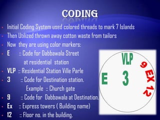 Mumbai dabbawala | PPT