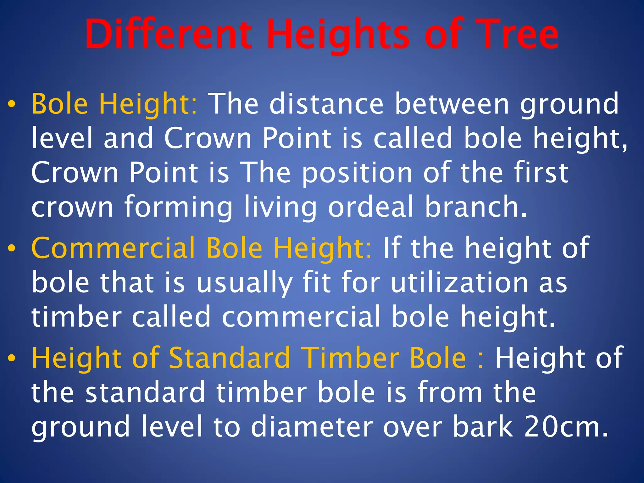 FOREST MENSURATION | PDF