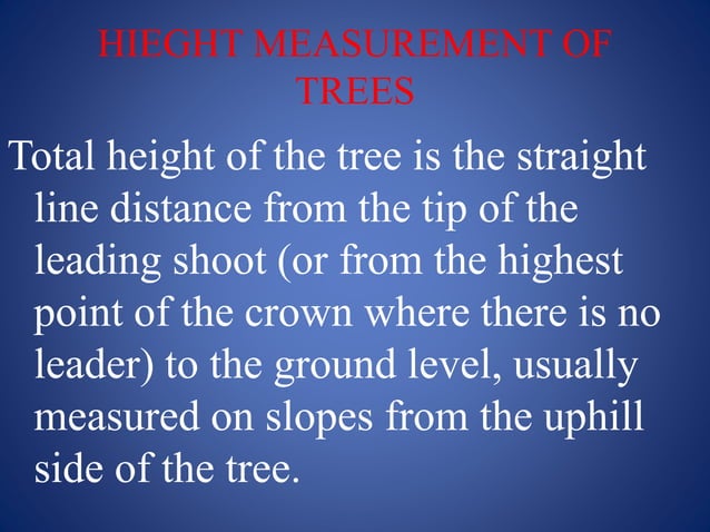 FOREST MENSURATION | PDF | Woodworking | Arts and Crafts