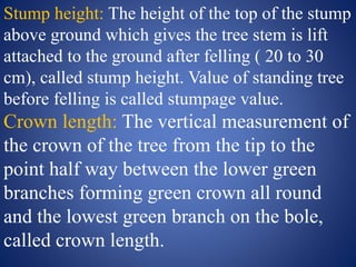 FOREST MENSURATION | PDF