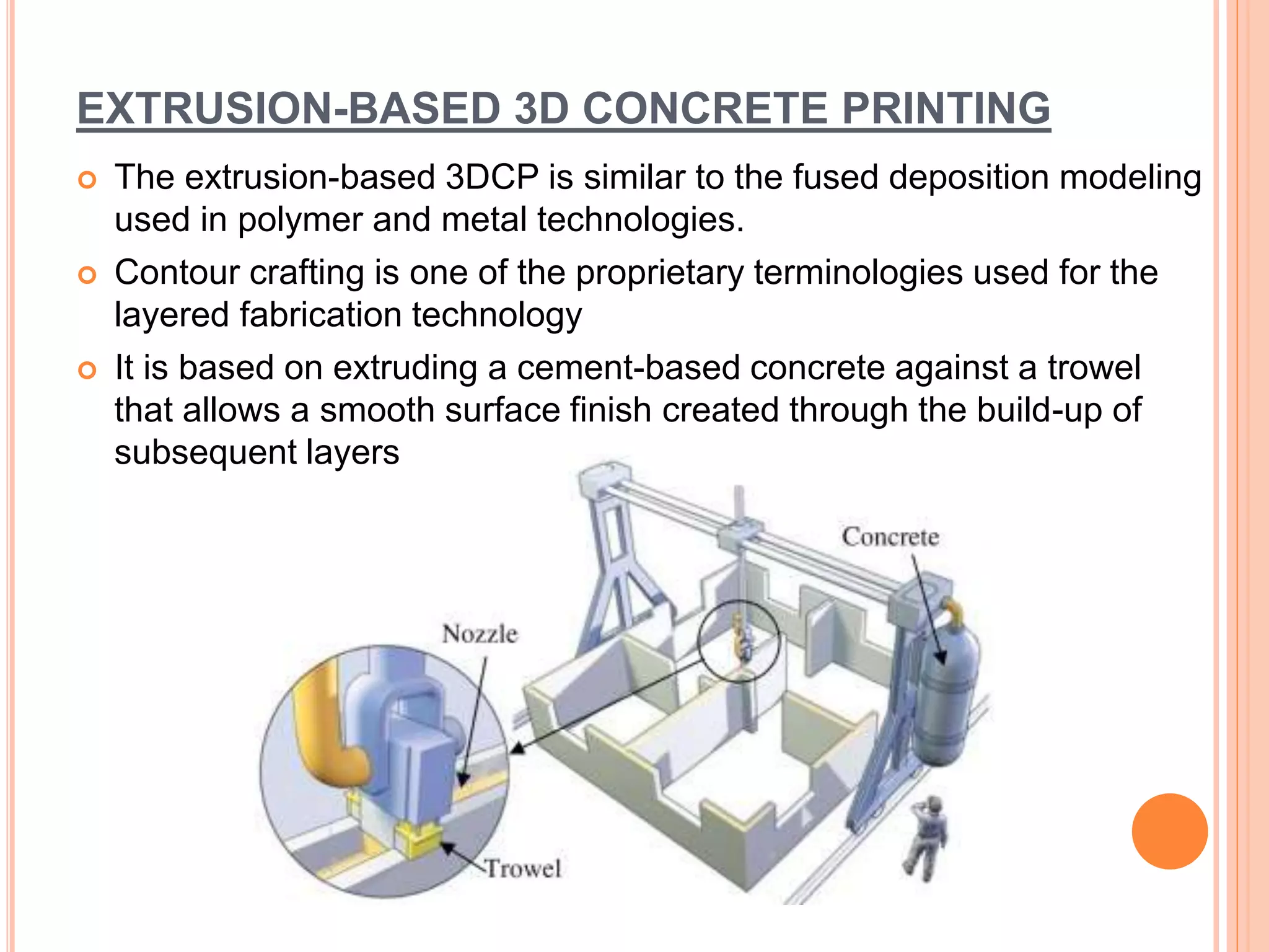3D printing technology in building construction | PPTX