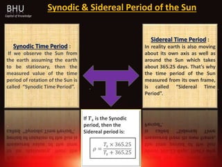 Determination of Solar Rotation | PPTX