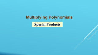 polynomials | PPTX