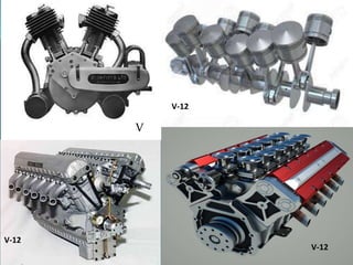 CONSTRUCTION AND USE OF V-12 ENGINE | PPTX