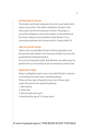 My Prayer Booklet | Islamic Prayer Booklet | Learn to Pray | Muslim ...