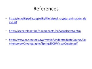 Visual CryptoGraphy | PPTX