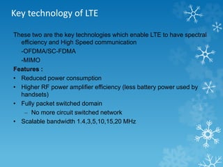LTE Introduction - Hello World to LTE | PPT