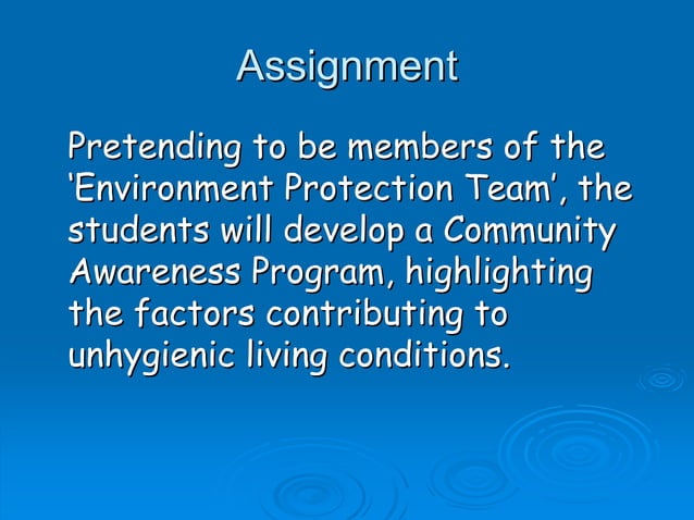 Lesson plan- Water Pollution | PDF