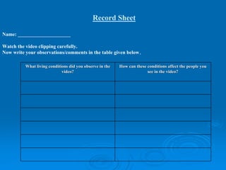 Lesson plan- Water Pollution | PDF