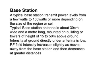 reffects of mobile base stations on human health | PPT