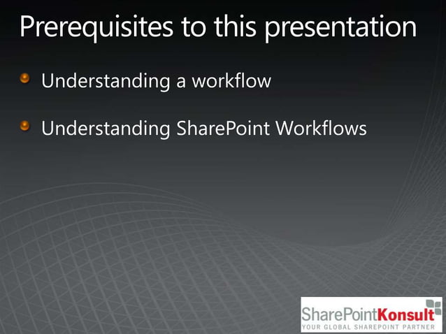 Overview: Creating Workflows with Visio, InfoPath and SharePoint Designer 2010 | PPTX | Computer ...