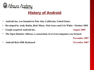 Android Presentation | PPT