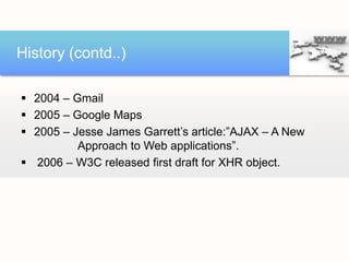 Ajax:From Desktop Applications towards Ajax Web Applications | PPTX