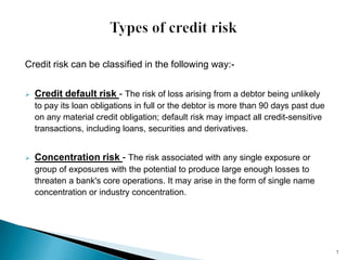 "Credit Risk-Probabilities Of Default" | PPTX