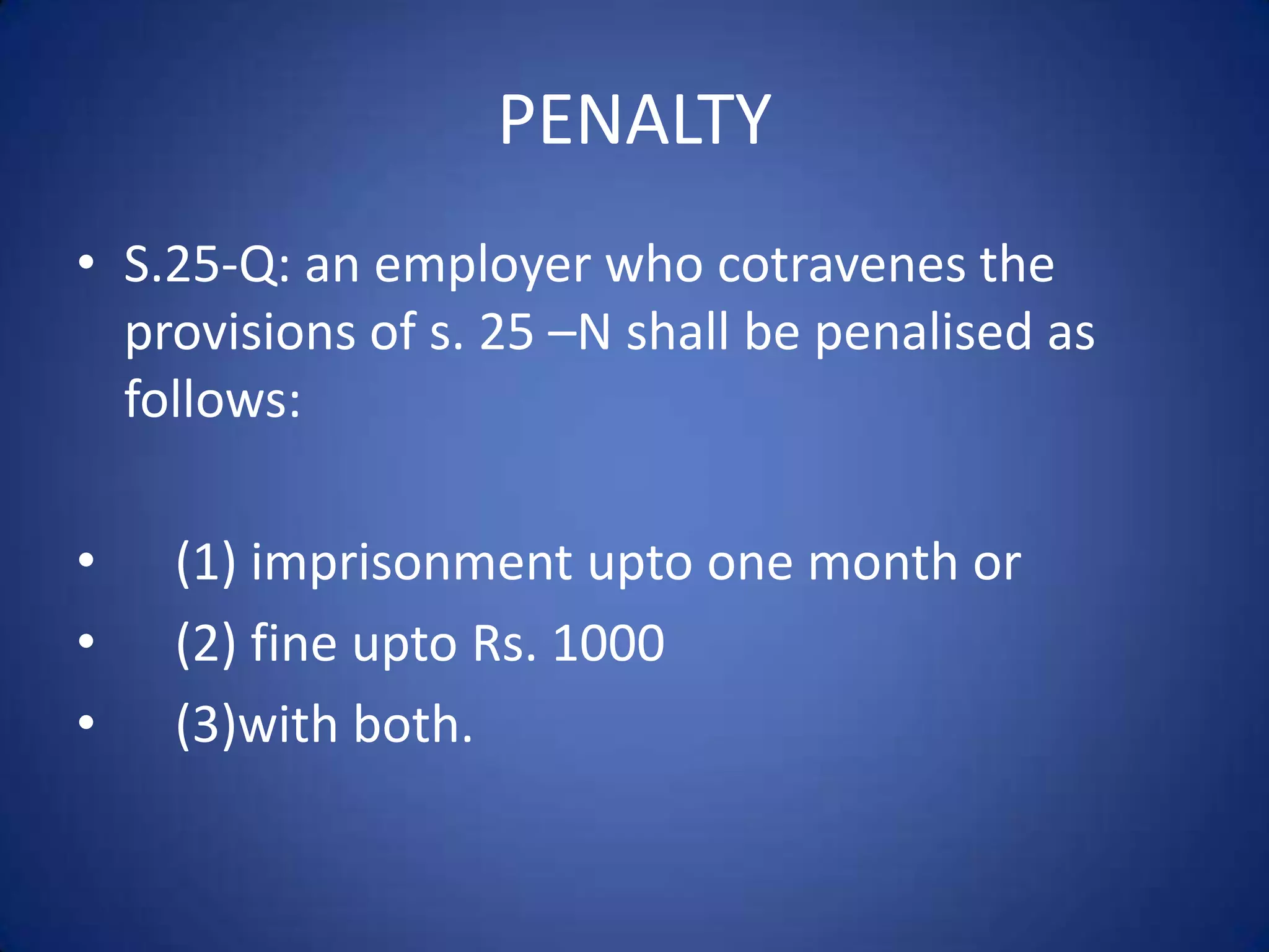 RETRENCHMENT UNDER THE INDUSTRIAL DISPUTES ACT, 1947 | PPTX