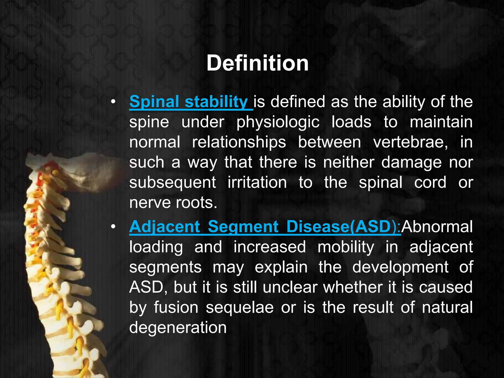 Posterior Spine Fixation | PPTX
