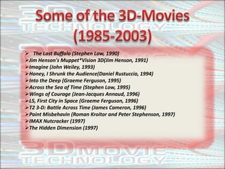 3D Movie Presentation | PPTX