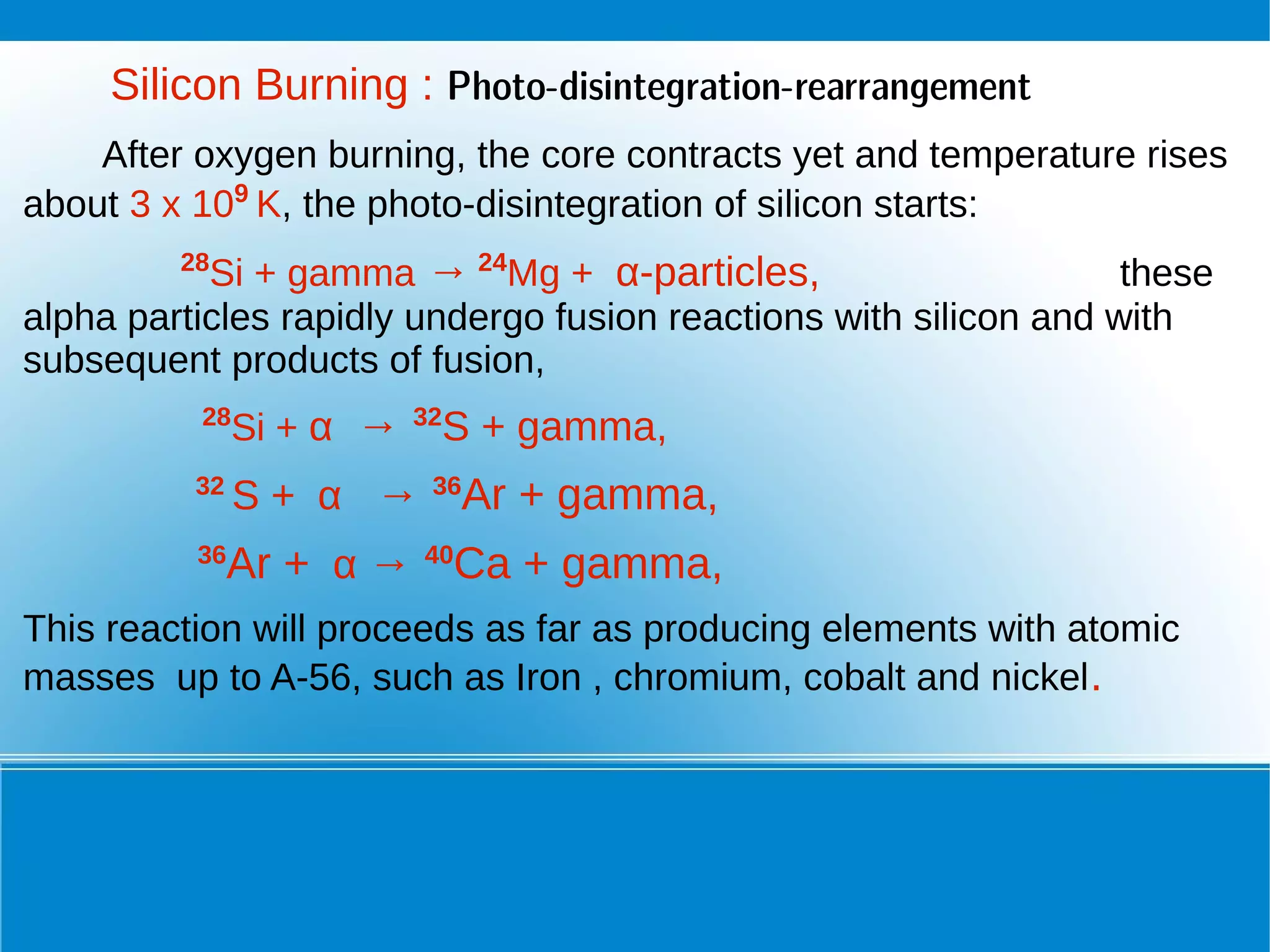 Stellar Nucleosynthesis by Tarun P. Roshan, | PDF