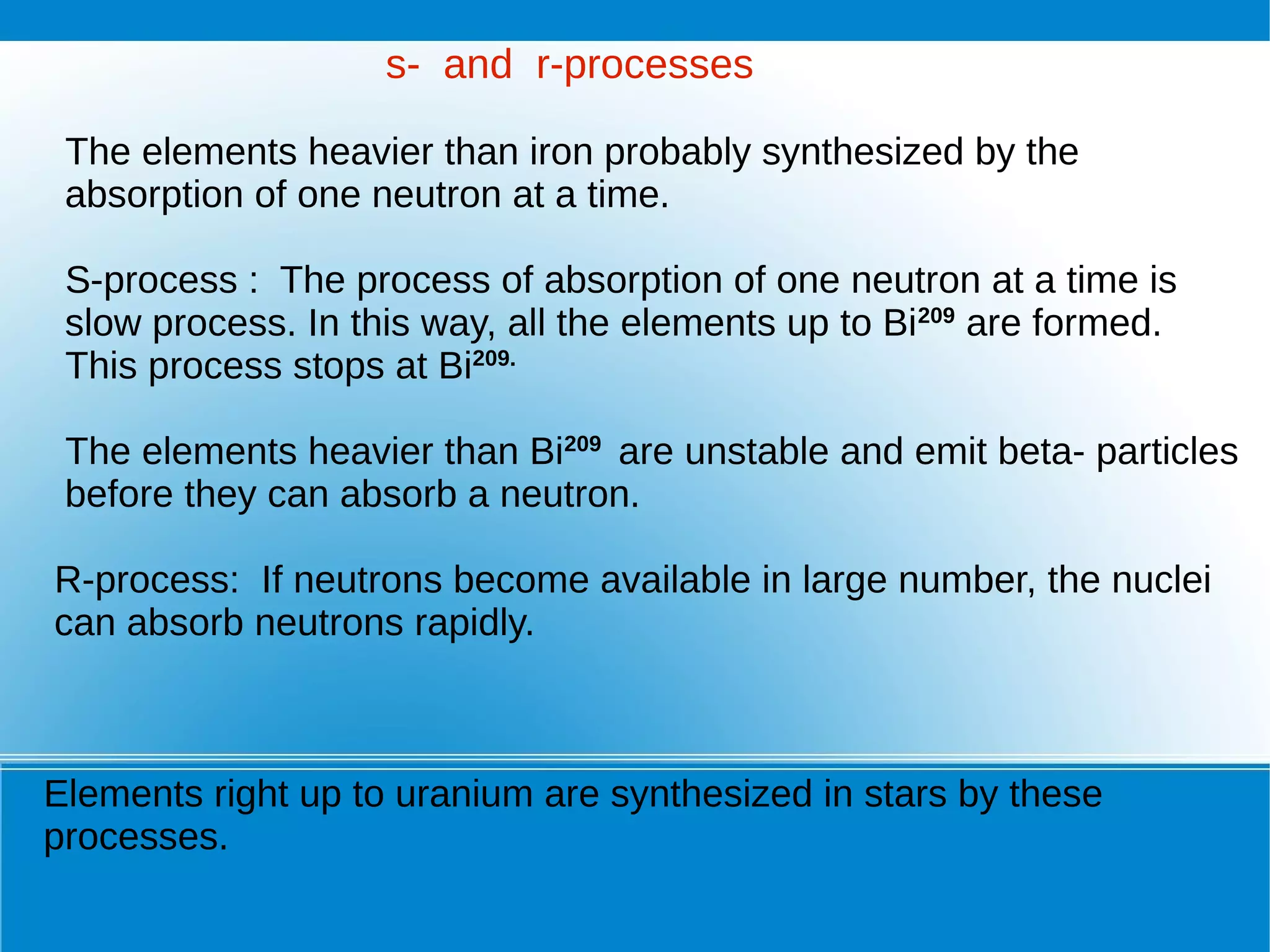 Stellar Nucleosynthesis by Tarun P. Roshan, | PDF