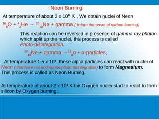 Stellar Nucleosynthesis by Tarun P. Roshan, | PDF