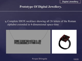 DIGITAL JEWELERY | PPT
