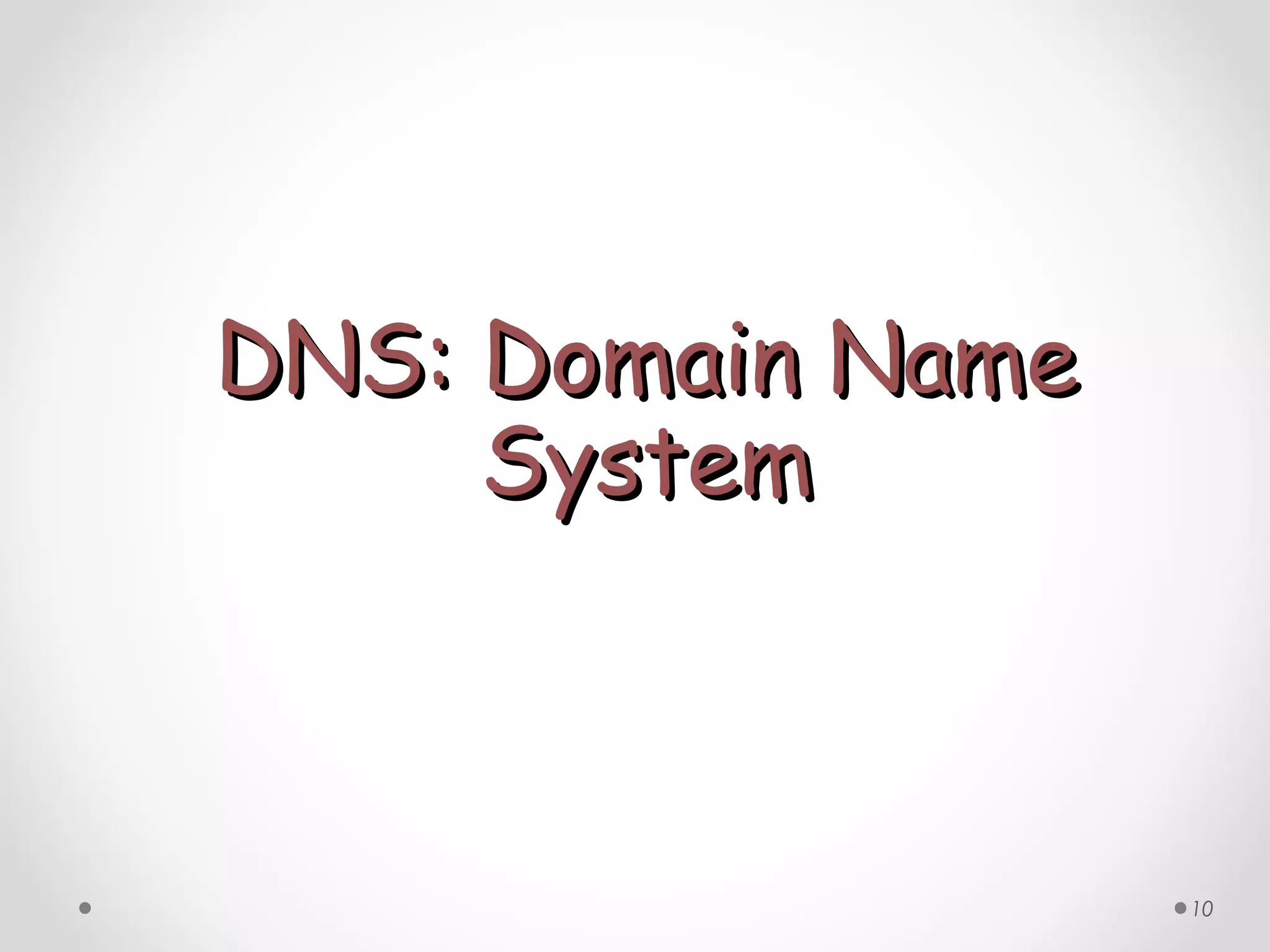 Common Network Services | PPT