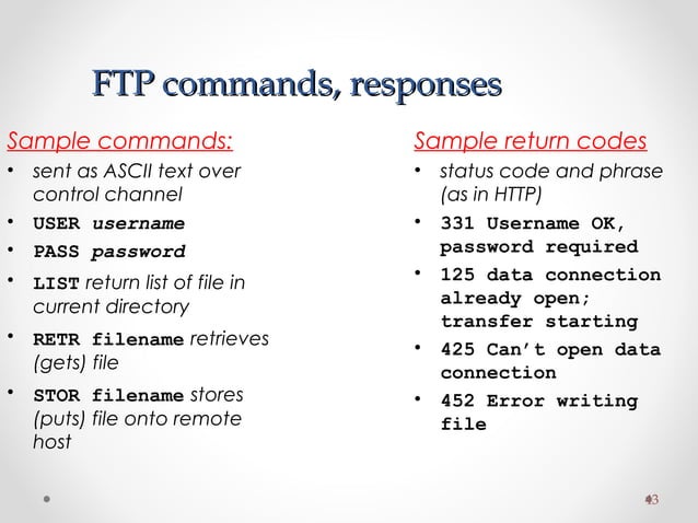 Common Network Services | PPT