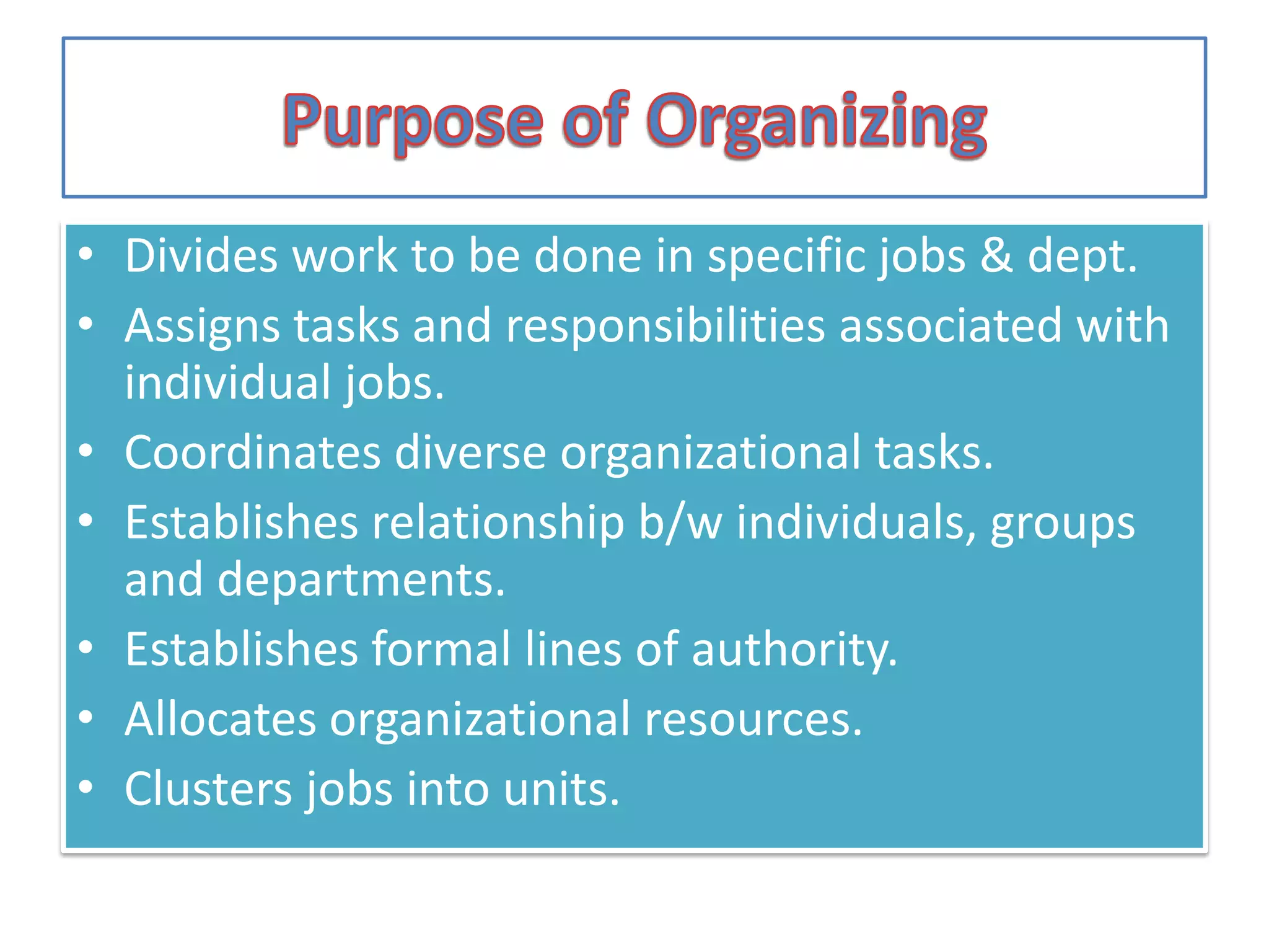 Organization Structure | PPTX