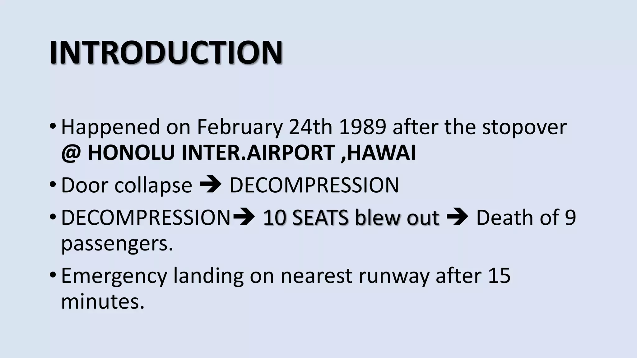 UAF 811 CARGO DOOR LOSS | PPTX