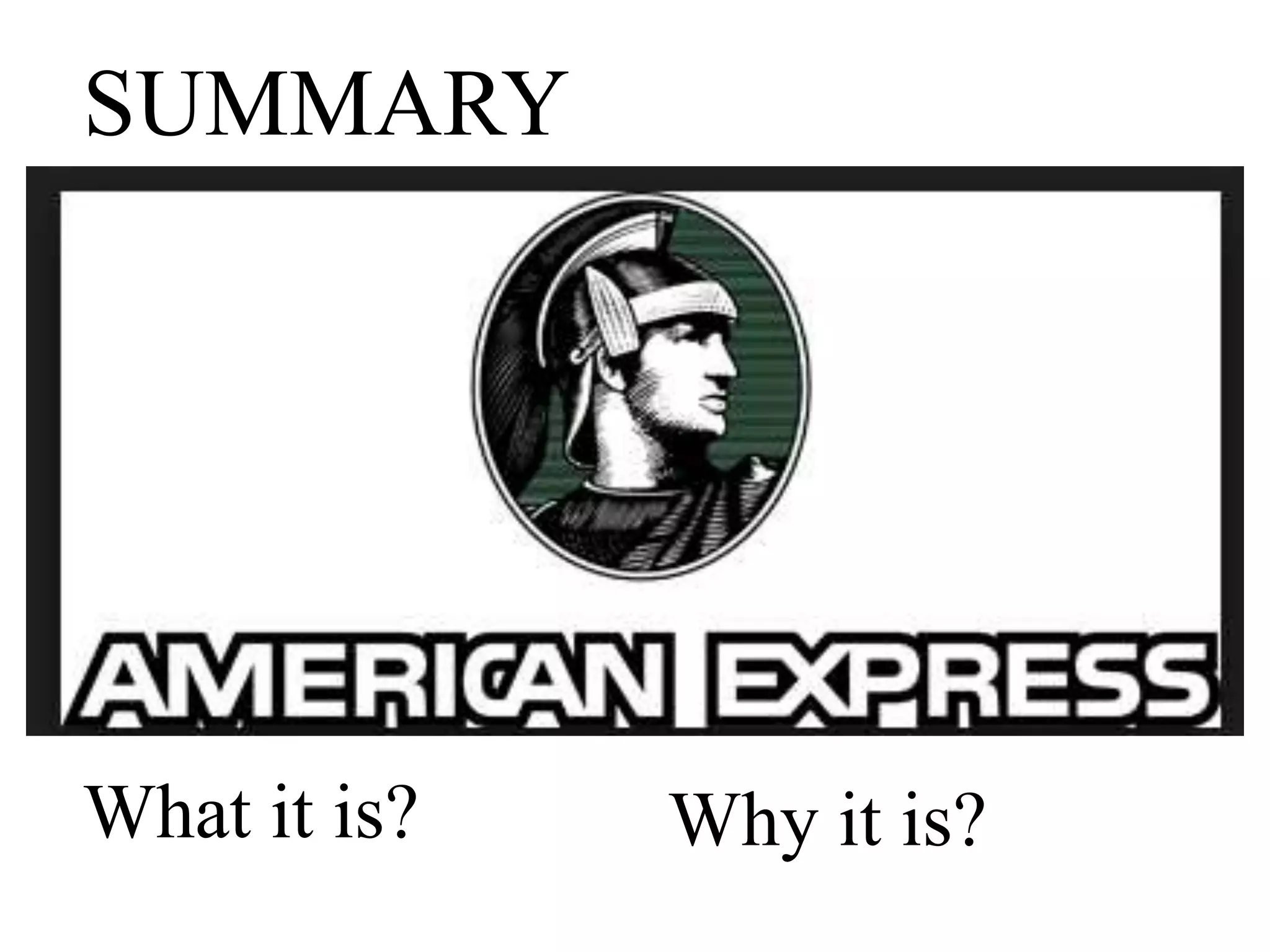American express marketing excellence | PPTX