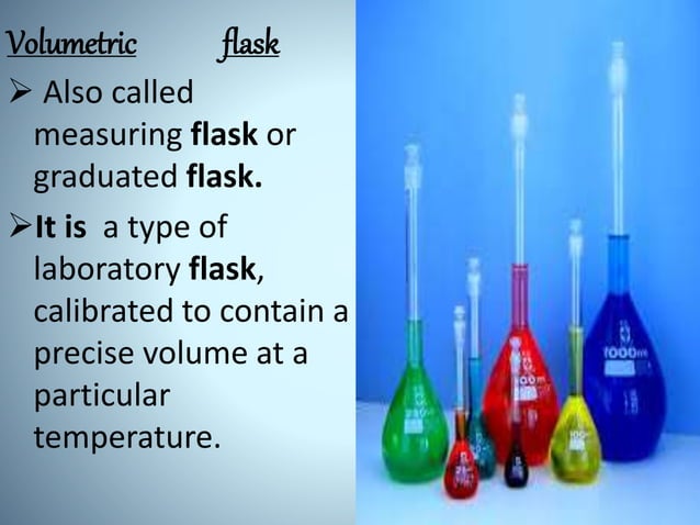 Calibration,Quality & Type of Glassware | PPTX | Chemistry | Science
