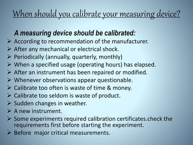 Calibration,Quality & Type of Glassware | PPTX | Chemistry | Science