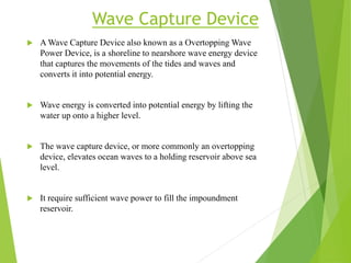 wave power & wave energy | PPTX